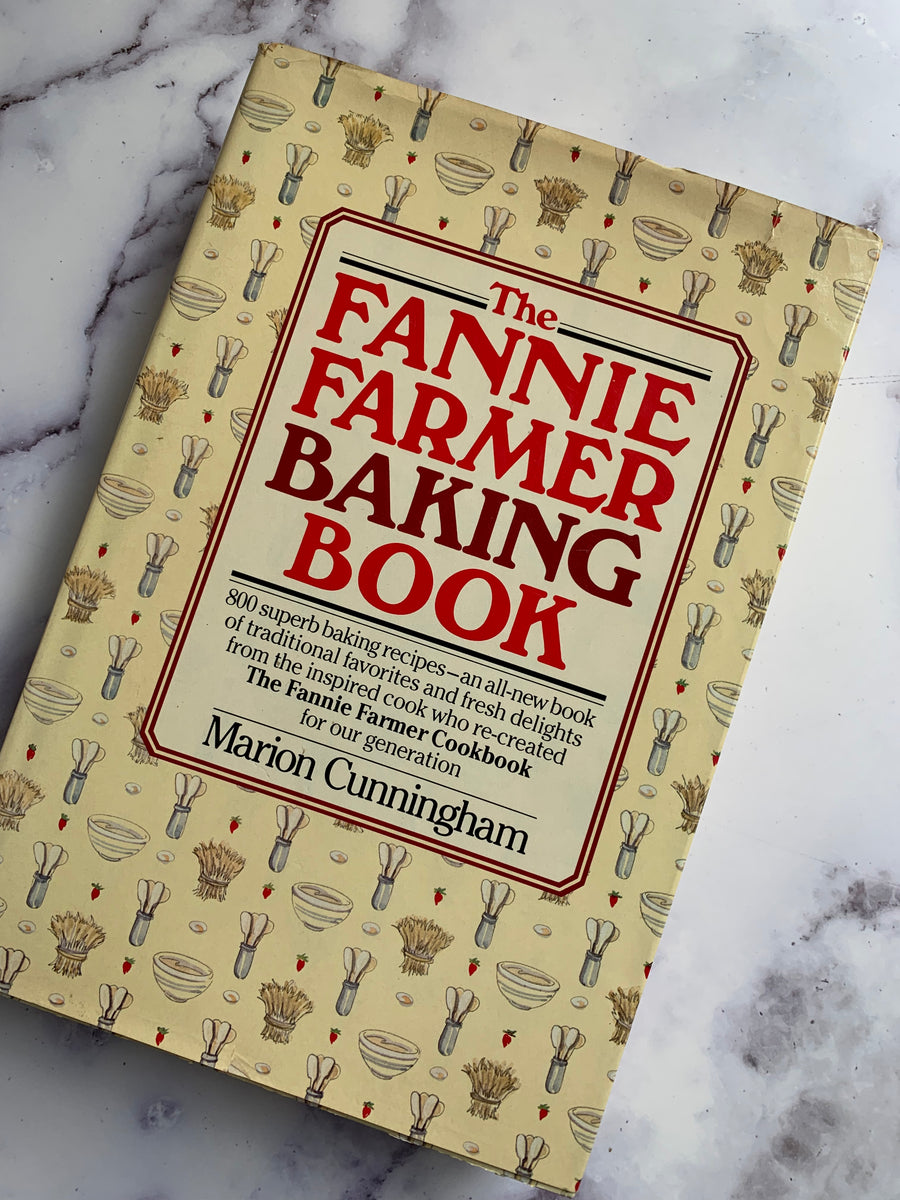 The Fannie Farmer Baking Book - Blackbird Cookbooks